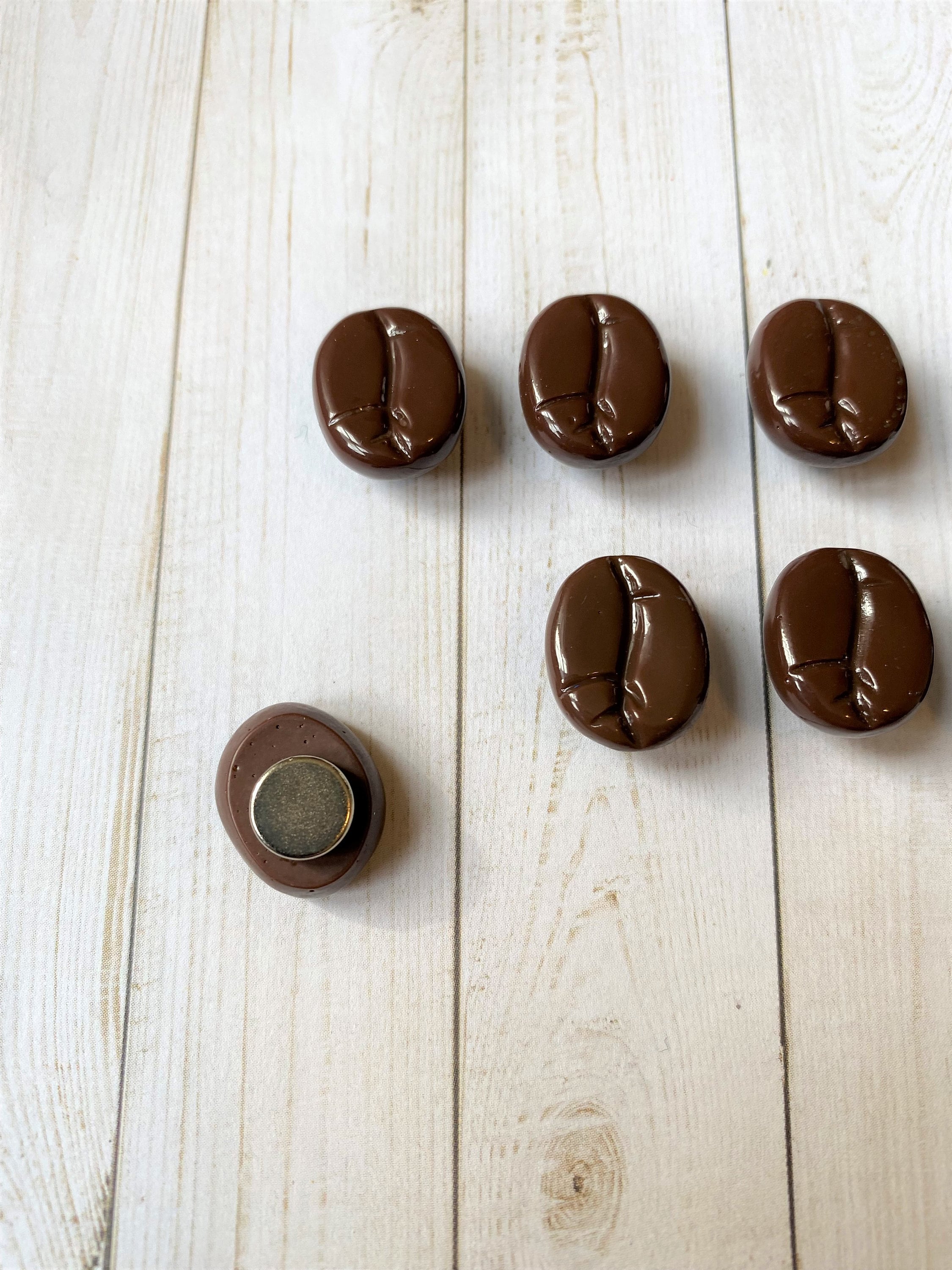 Coffee Bean Magnets - Coffee Magnets - Coffee Lover - Small Gift ...
