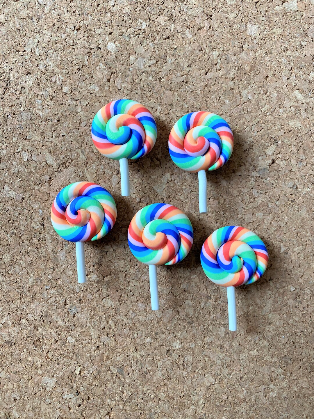 Lollipop Thumbtacks - Candy Thumbtacks - Stocking Stuffer - Fake Candy ...