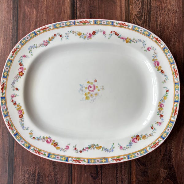 Antique Minton Platter - Etsy