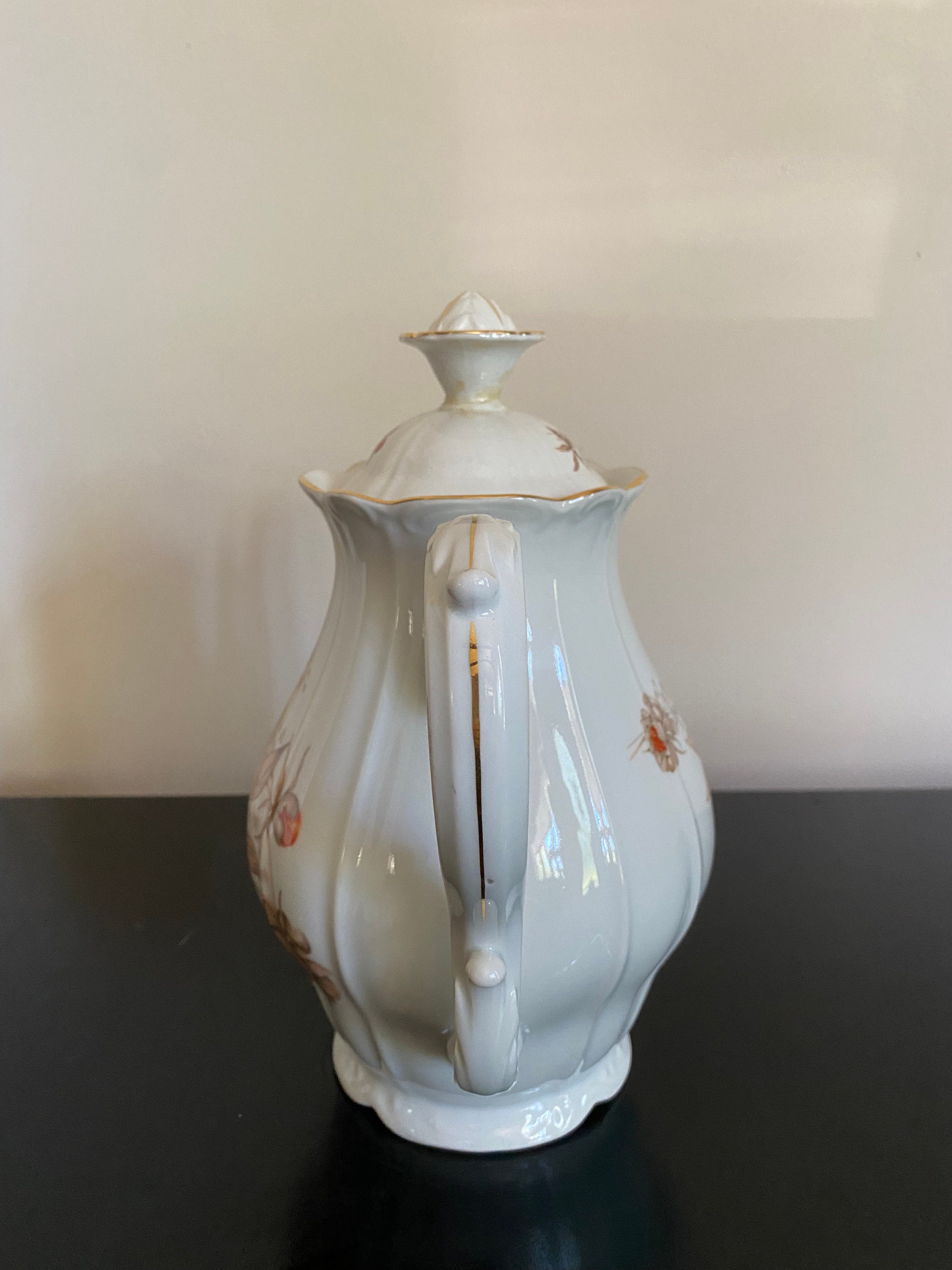 Vintage Fine Bohemian China Teapot Made in Czechoslovakia - Etsy