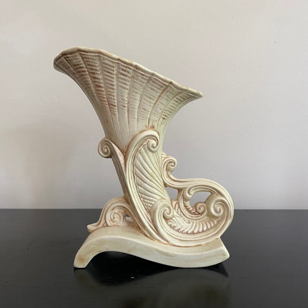 Cornucopia Vase - Etsy