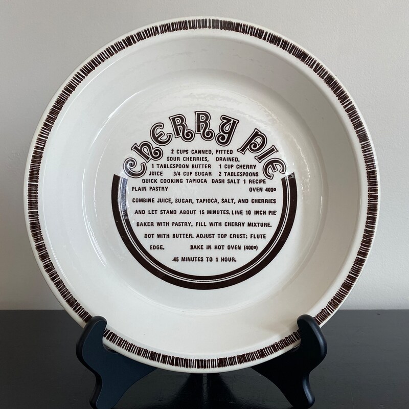 Ceramic Pie Plate - Etsy