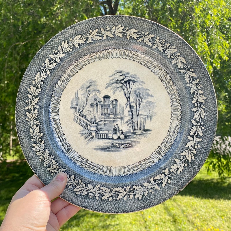 Blue Transferware - Etsy