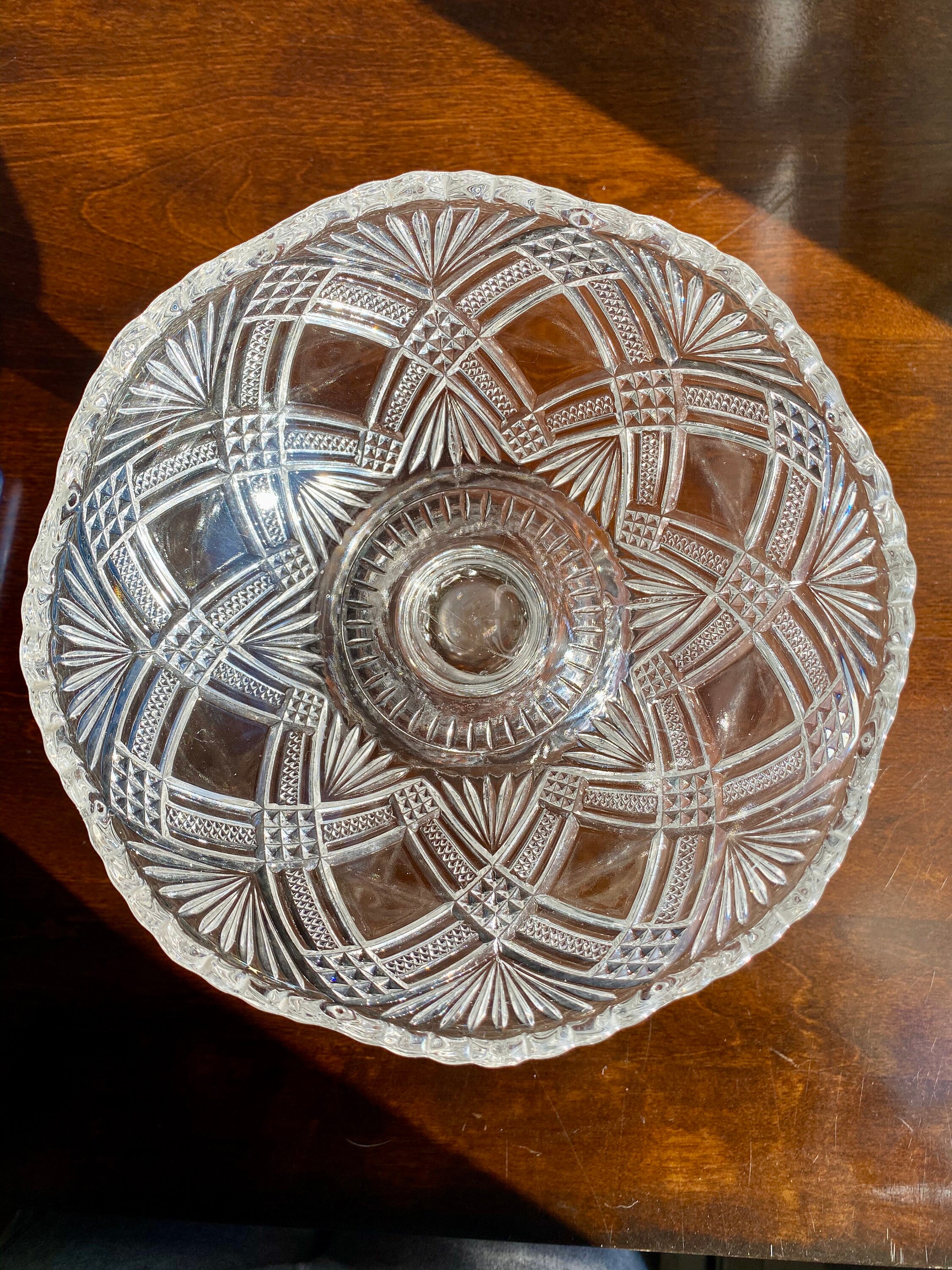 EAPG Compote Dish Pedestal Dish Serving Dish | Etsy