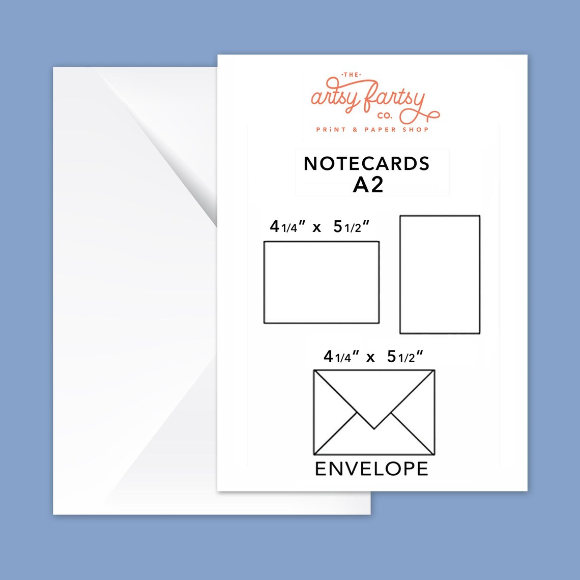 FOLK Floral Border Vine Notecard - Unique, Custom, Original, Everyday Notecard - Etsy