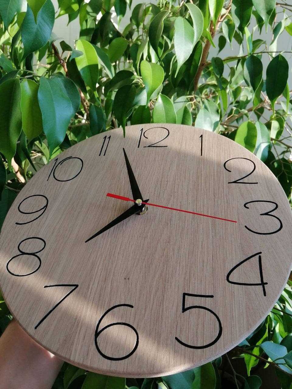 Reloj de pared de madera reloj moderno reloj de madera de | Etsy