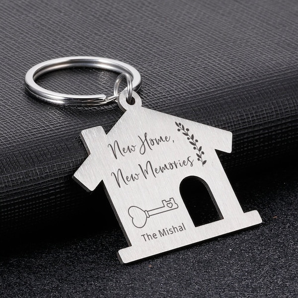 Home Keychain - Etsy