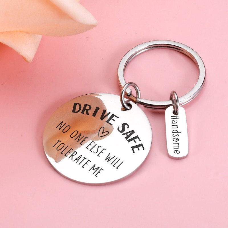 Drive Safe Keychain - Etsy