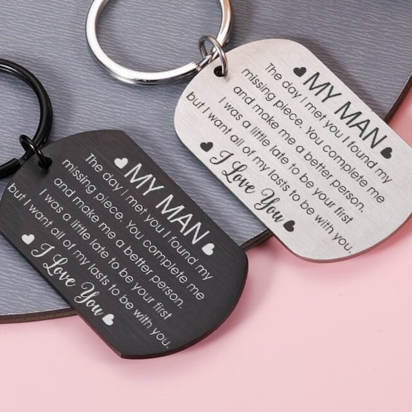 Mens Keychain - Etsy