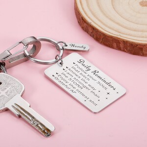 Little Reminders Keychain, You Are Enough Gifts, Mental Health Gifts ...