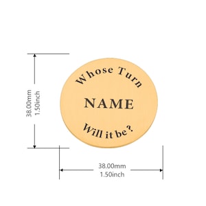 Personalized Decision Coin - Custom Engraved Decision Coin - Couples ...