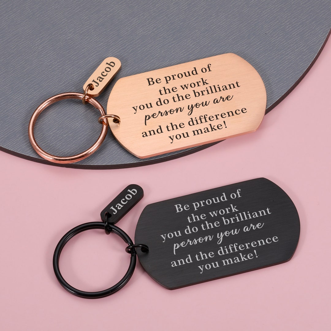 Thank You Gift, New Job Gift, Gift for Work Friend, Be Proud of the ...