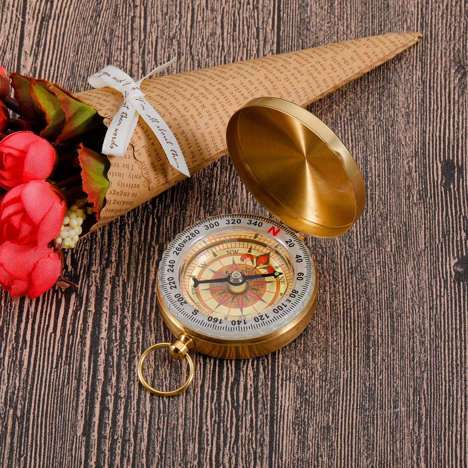 Compass, Engraved Compass, Baptism Gift, Baptism Compass, First ...