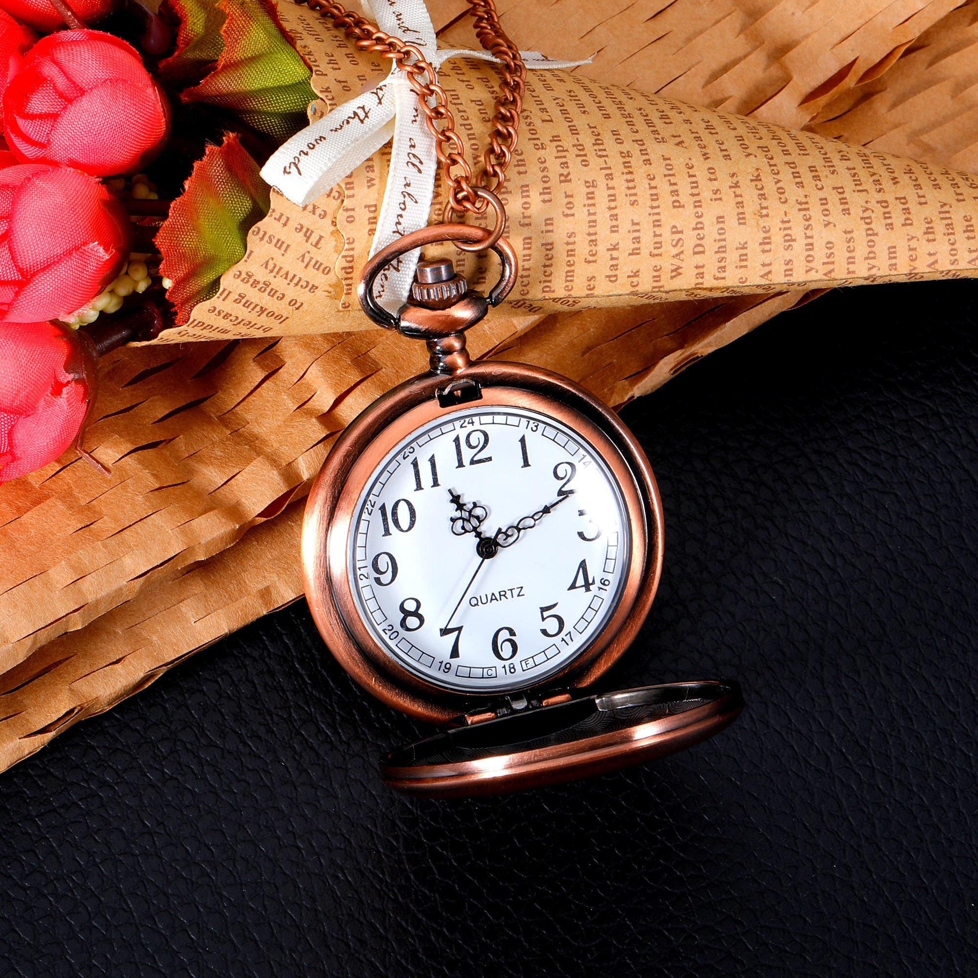 Vintage Style Pocket Watch, Engraved Pocket Watch, Customized Pocket ...
