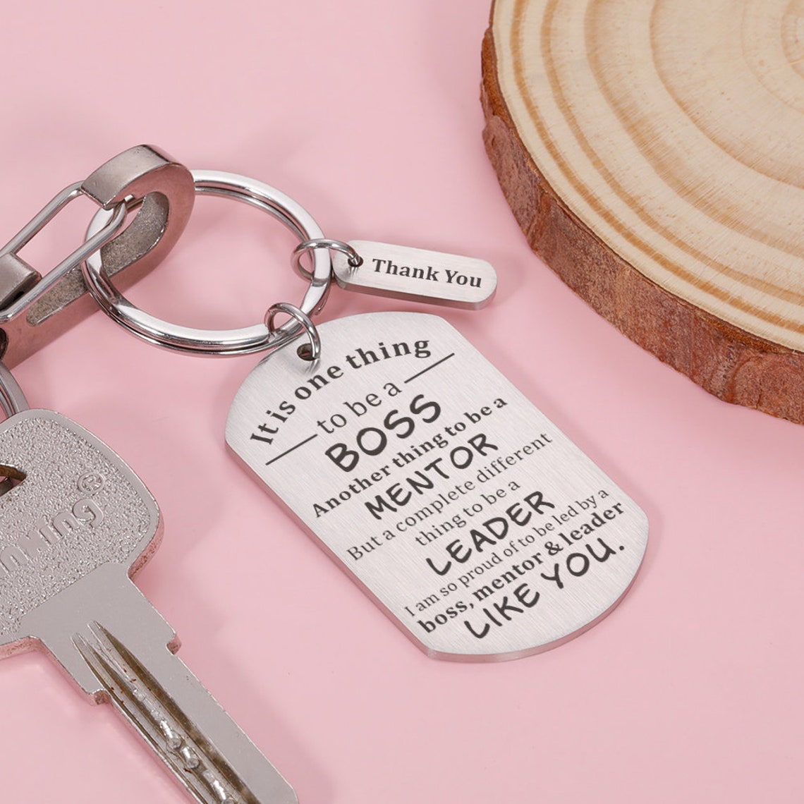 Boss Day Gifts for Women Men Office Keychain Thank You Boss - Etsy