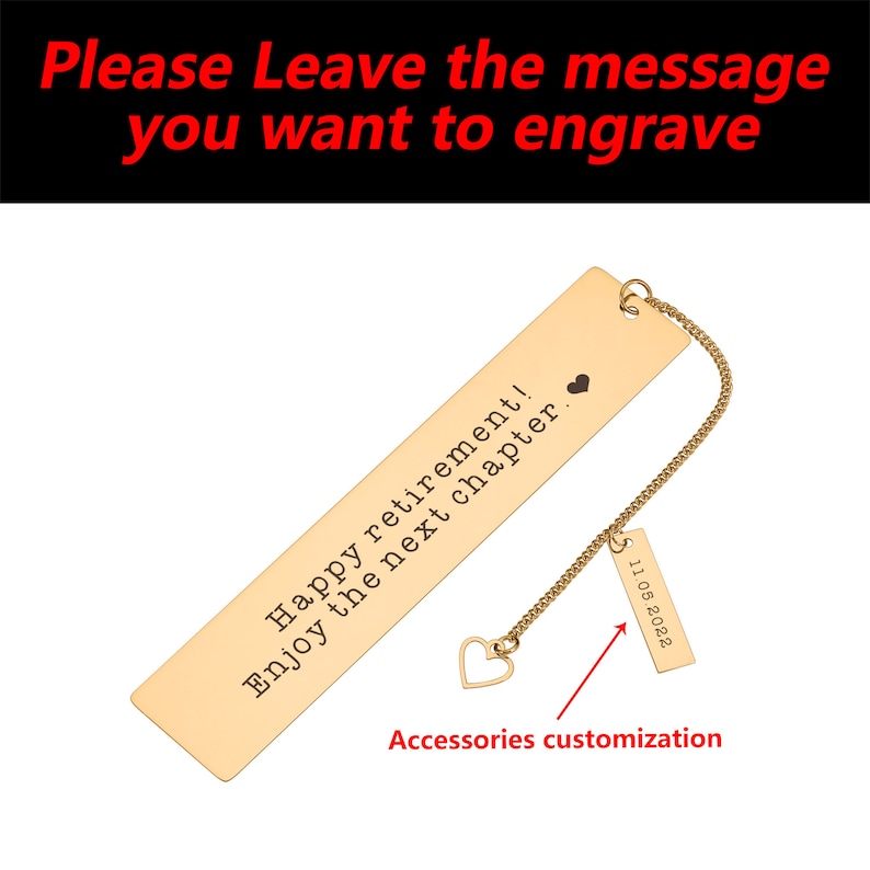 2026 Happy Retirement! Enjoy the Next Chapter | Personalised Bookmark ...