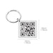 Personalized QR Code Keychain, Custom Code Keychain, Engraved Music ...