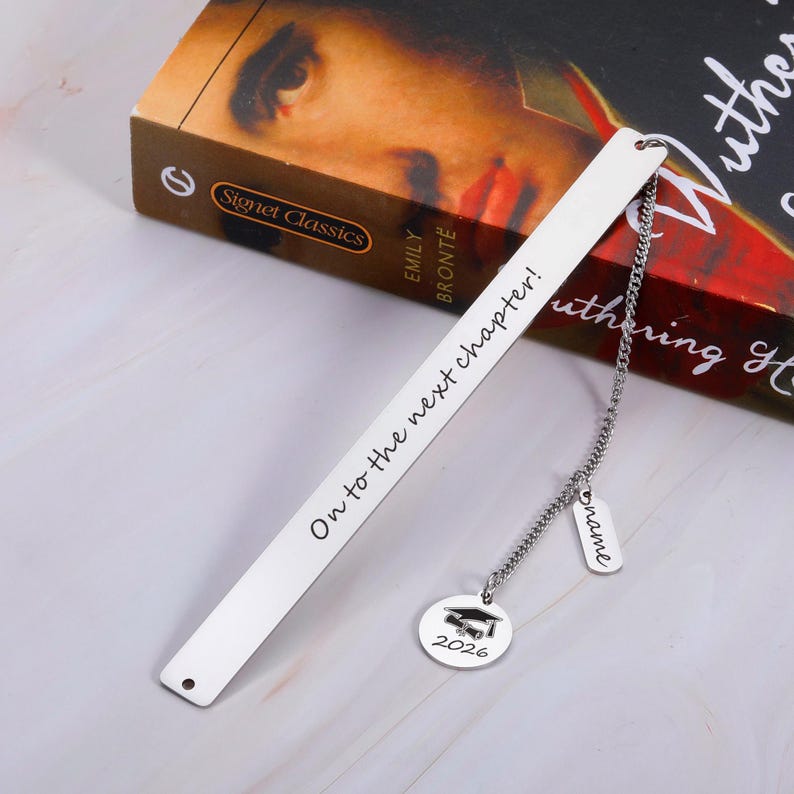 2026 Class Graduation Gifts on to the Next Chapter Bookmark Graduation ...