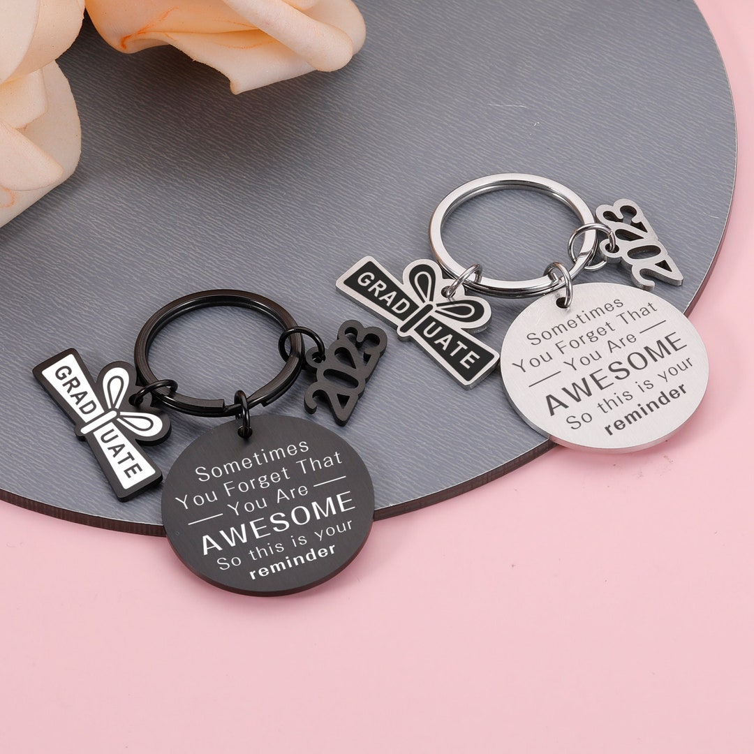 Custom Graduation Gifts, Personalized Keychain for Women, Senior Girls ...