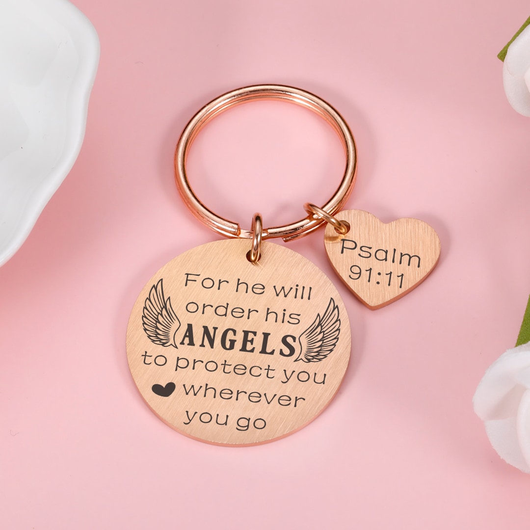 Bible Verse Keychain Christmas Religious Faith Gifts for Women Men ...