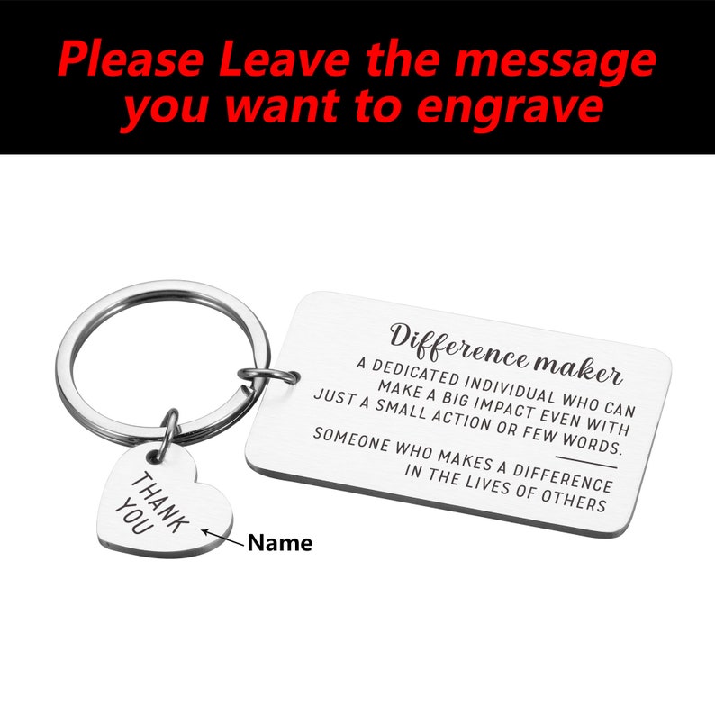 Difference Maker Definition, Appreciation Gift, Coworker Gift, Coworker ...