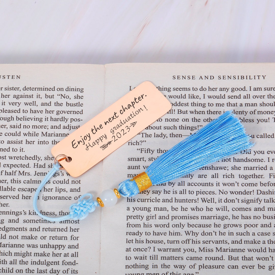 Personalized Graduation Bookmark, Custom Grad Bookmark, Personalized ...