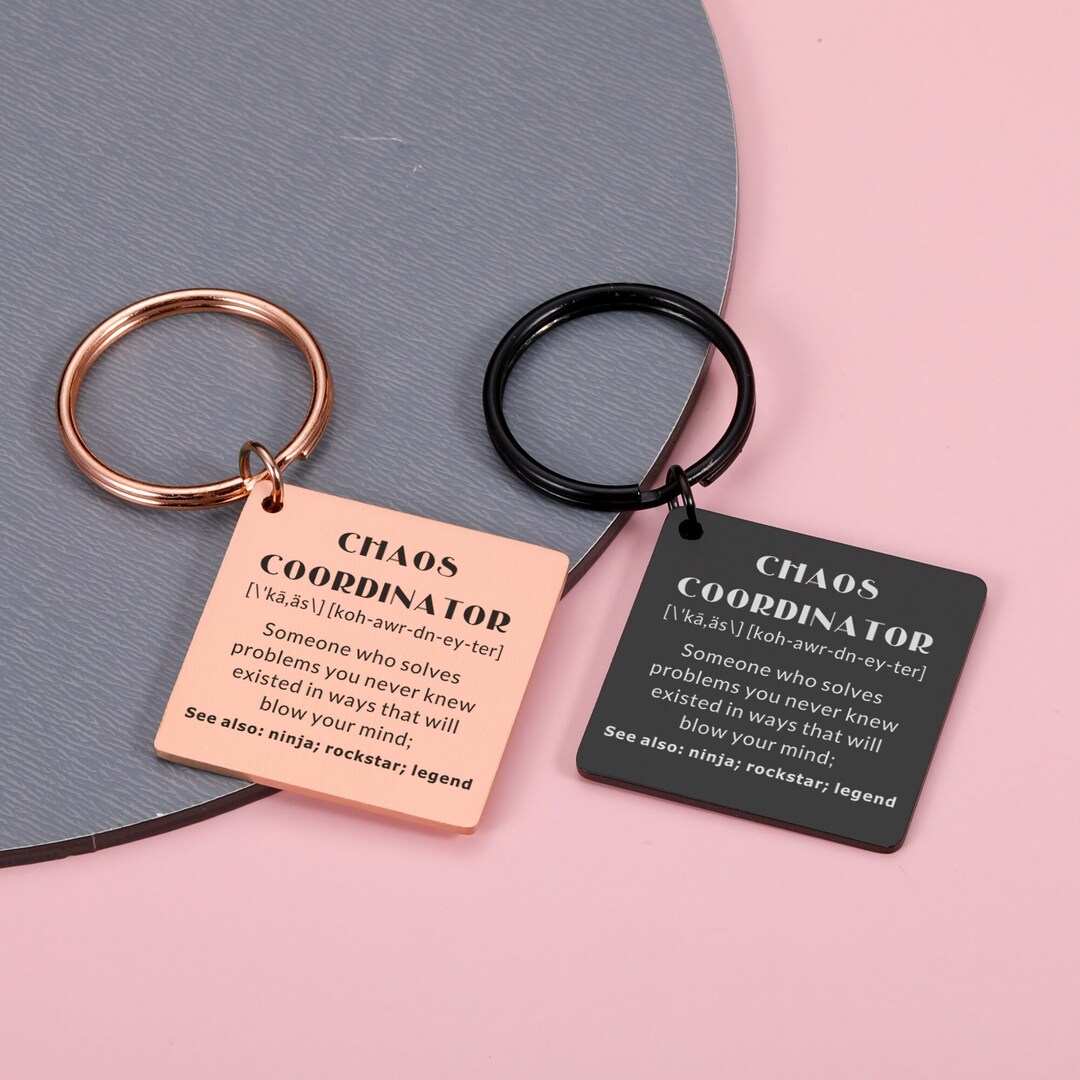 Chaos Coordinator Definition, Coworker Gift, Organizer Gift ...