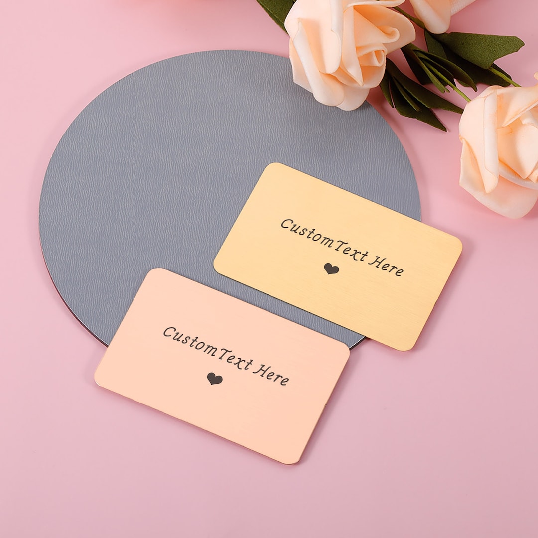 Custom Wallet Card, Anniversary Gifts,gifts for Him,personalized Wallet ...