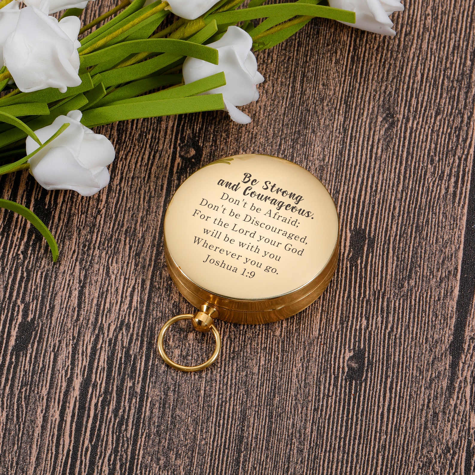 Compass, Engraved Compass, Baptism Gift, Baptism Compass, First ...