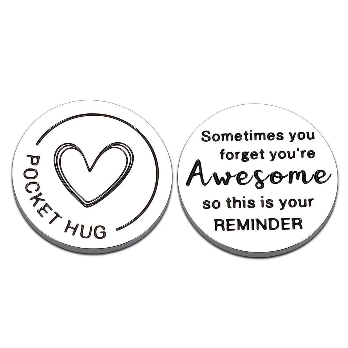 Pocket Hug Personalised Coin / Pocket Token / Mental Gealth Gifts ...