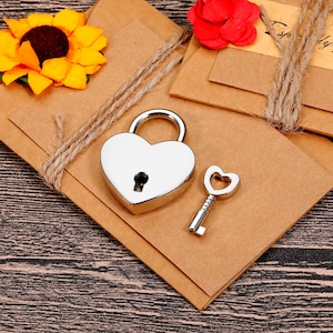 Personalised Padlock, Two Hearts Locked Together Forever, Heart Lock ...