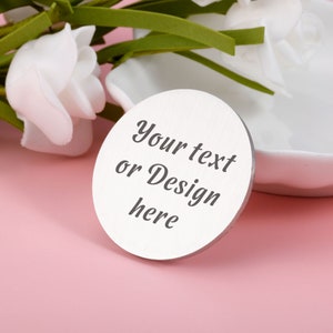 CUSTOM Coin, Design Your Own Coins, Personalized Engraved Gifts for Him ...