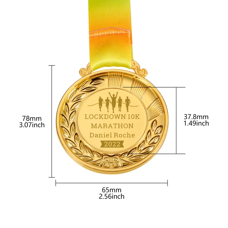 Personalised Medal Design Custom Sport Medal Custom Medals - Etsy