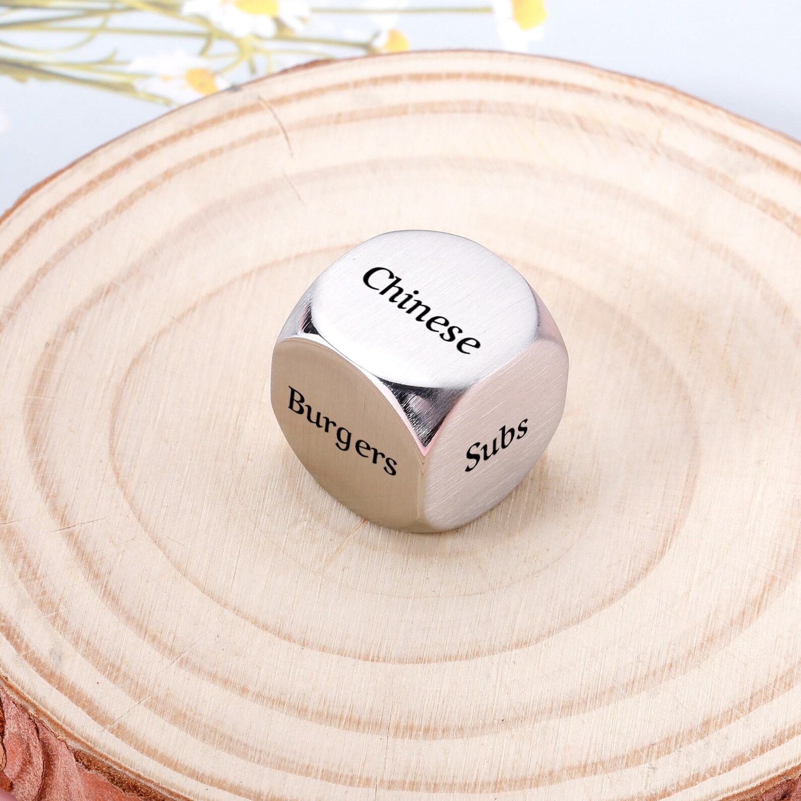 Food Takeout Dice, Valentines Gifts for Him, Food Dice, Custom Wedding ...