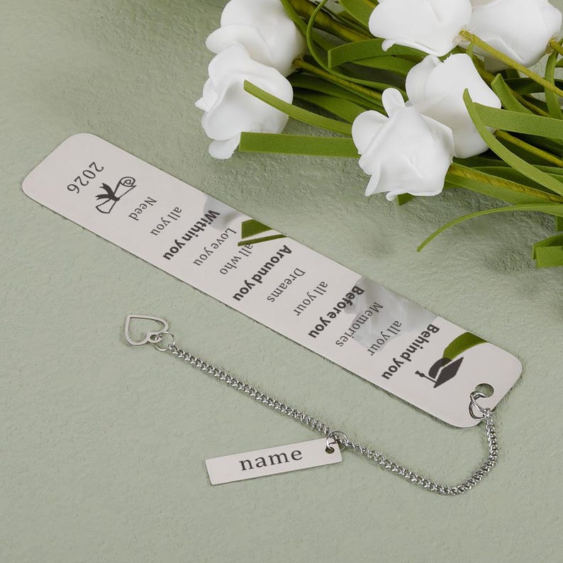 Custom 2026 Graduation Gifts Bookmark, College Graduation Gift for Her ...