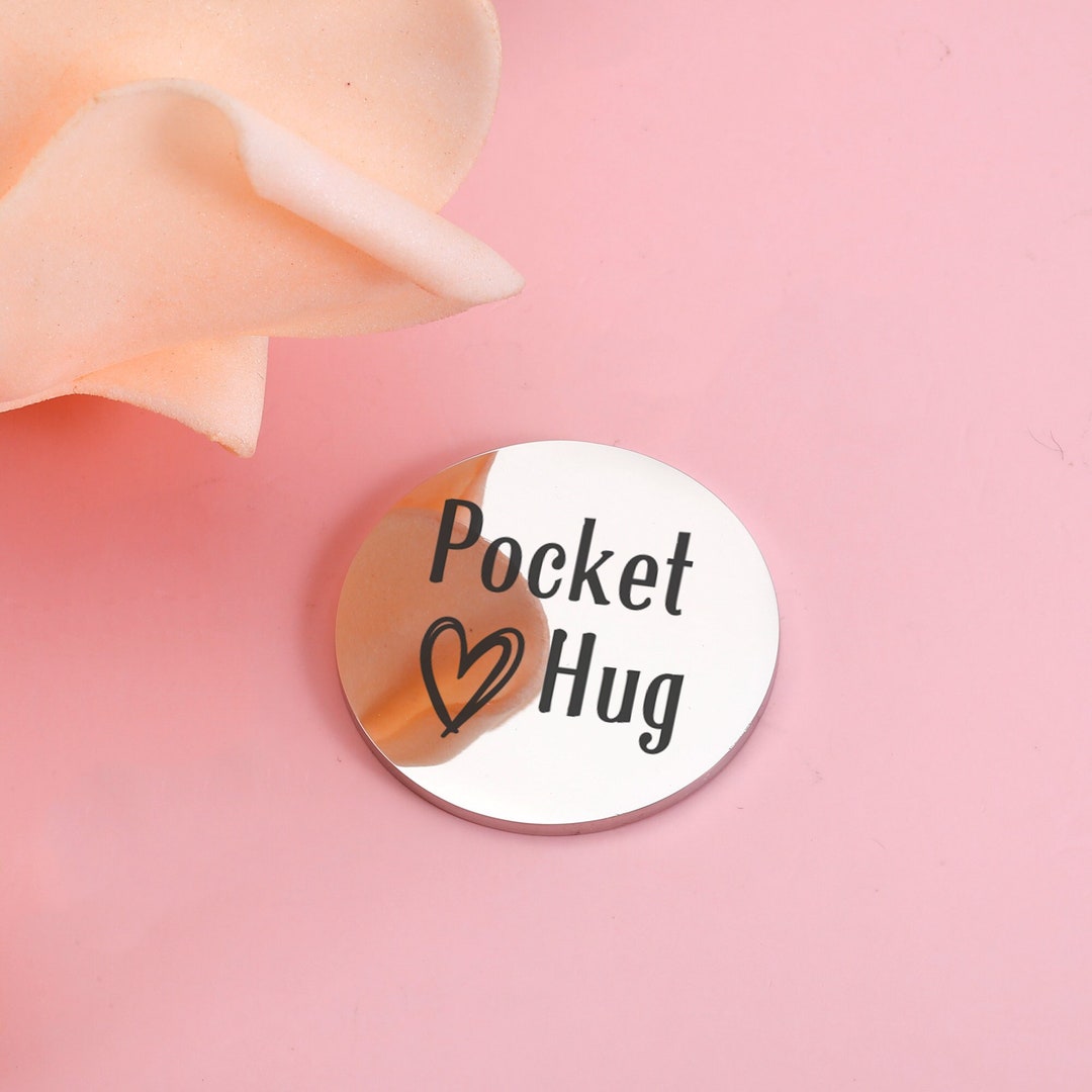Personalized Pocket Hug Token, Pocket Hug Gift, When Times Are Tough ...