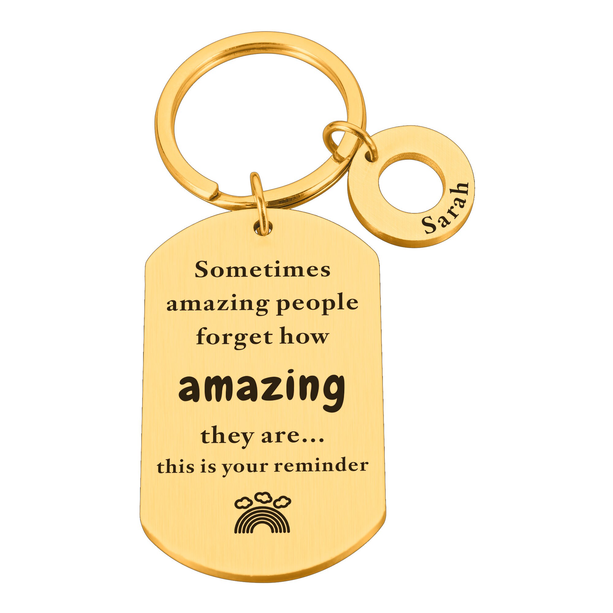Little Reminders Keychain, Mental Health Gift, Amazing People ...