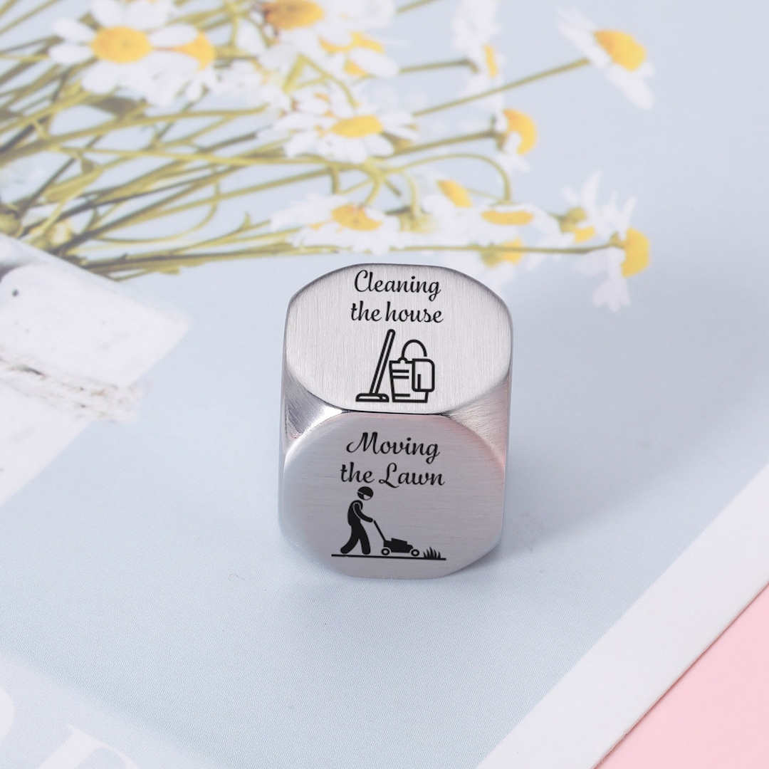 Custom Dice With Your Choice, Personalized Chore Dice, Gift for ...