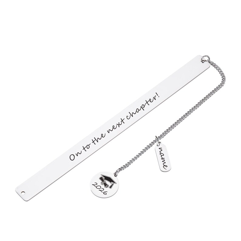 2026 Class Graduation Gifts on to the Next Chapter Bookmark Graduation ...