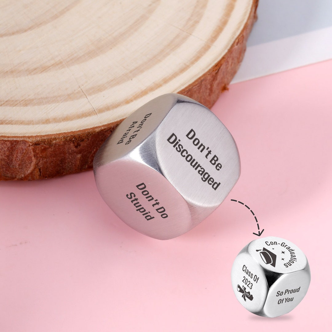 2023 Graduation Gifts, 2023 Graduation, Engraved Dice, Class of 2023 ...