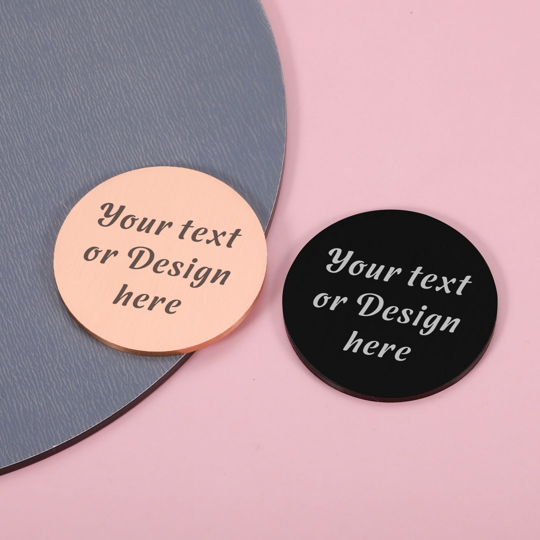 CUSTOM Coin, Design Your Own Coins, Personalized Engraved Gifts for Him ...