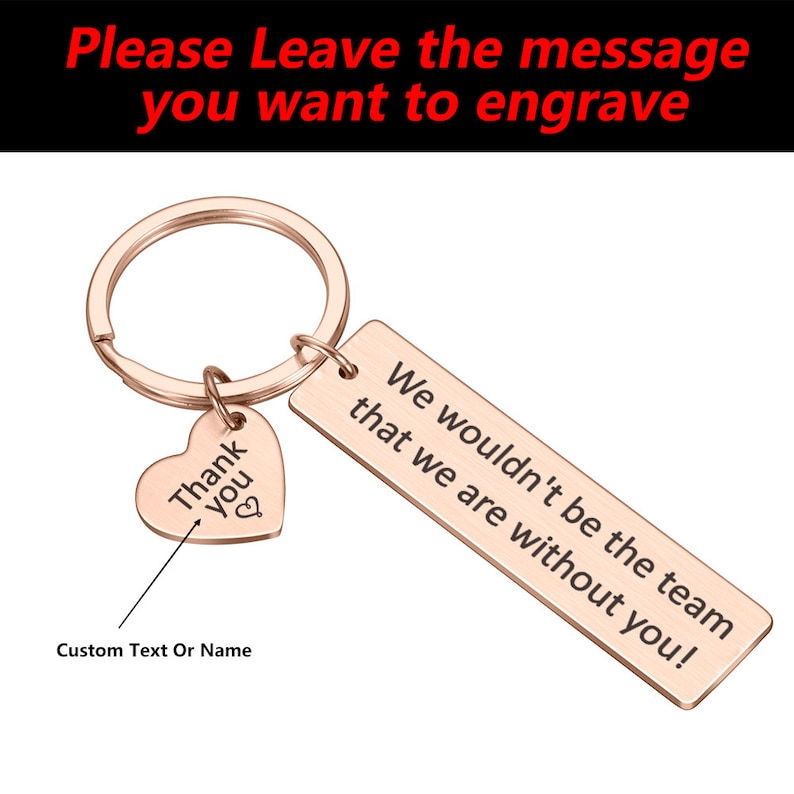 Keyring for BOSS, Lovely Keychain for Boss, Personalizaed Gift for ...