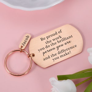 Thank You Gift, New Job Gift, Gift for Work Friend, Be Proud of the ...