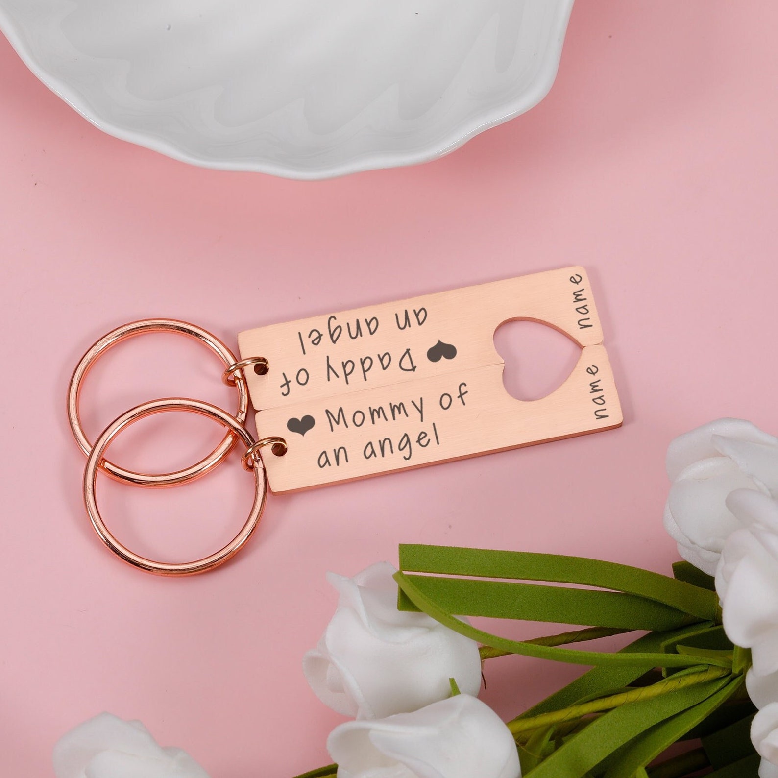 Personalized Infant Loss Gift, Miscarriage Gift, Mommy Dad of an Angel ...