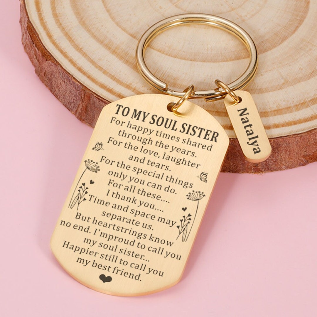 Soul Sister Gift, Best Friend Gift, Best Friend Valentines Day Gift ...