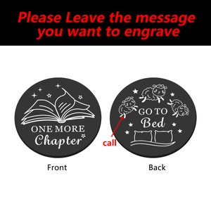 One More Chapter / Go to Bed Decision Maker Coin Decision Coin for Him ...