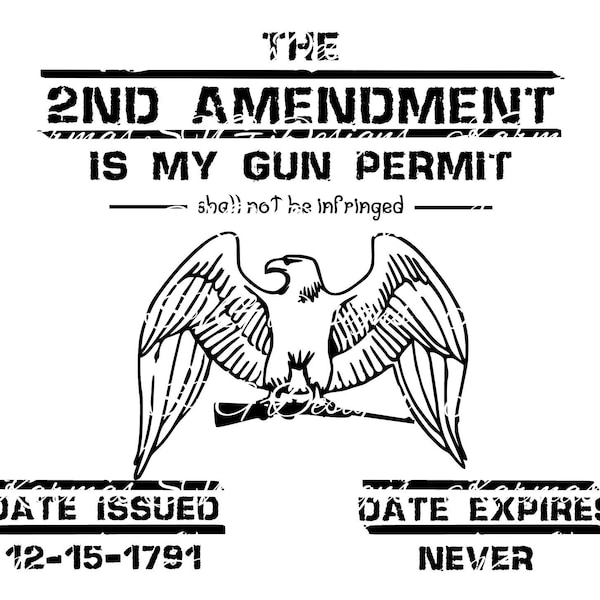 Second Amendment - Etsy