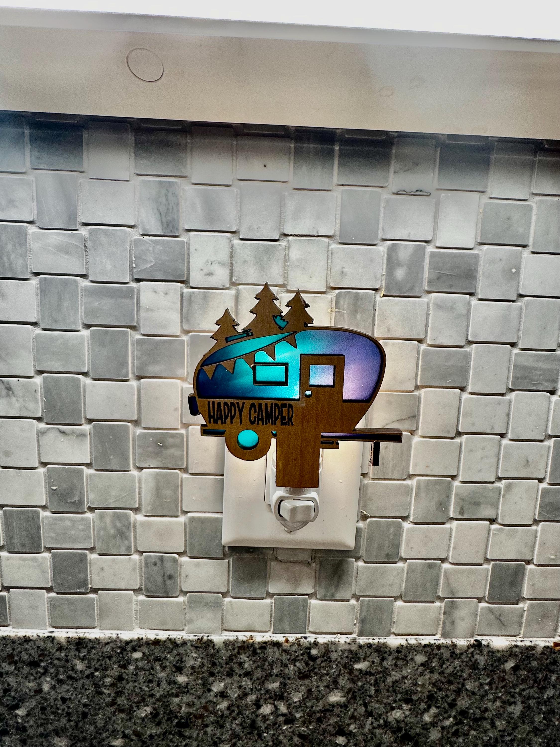 Camper Night Light Laser Digital File SVG - Etsy
