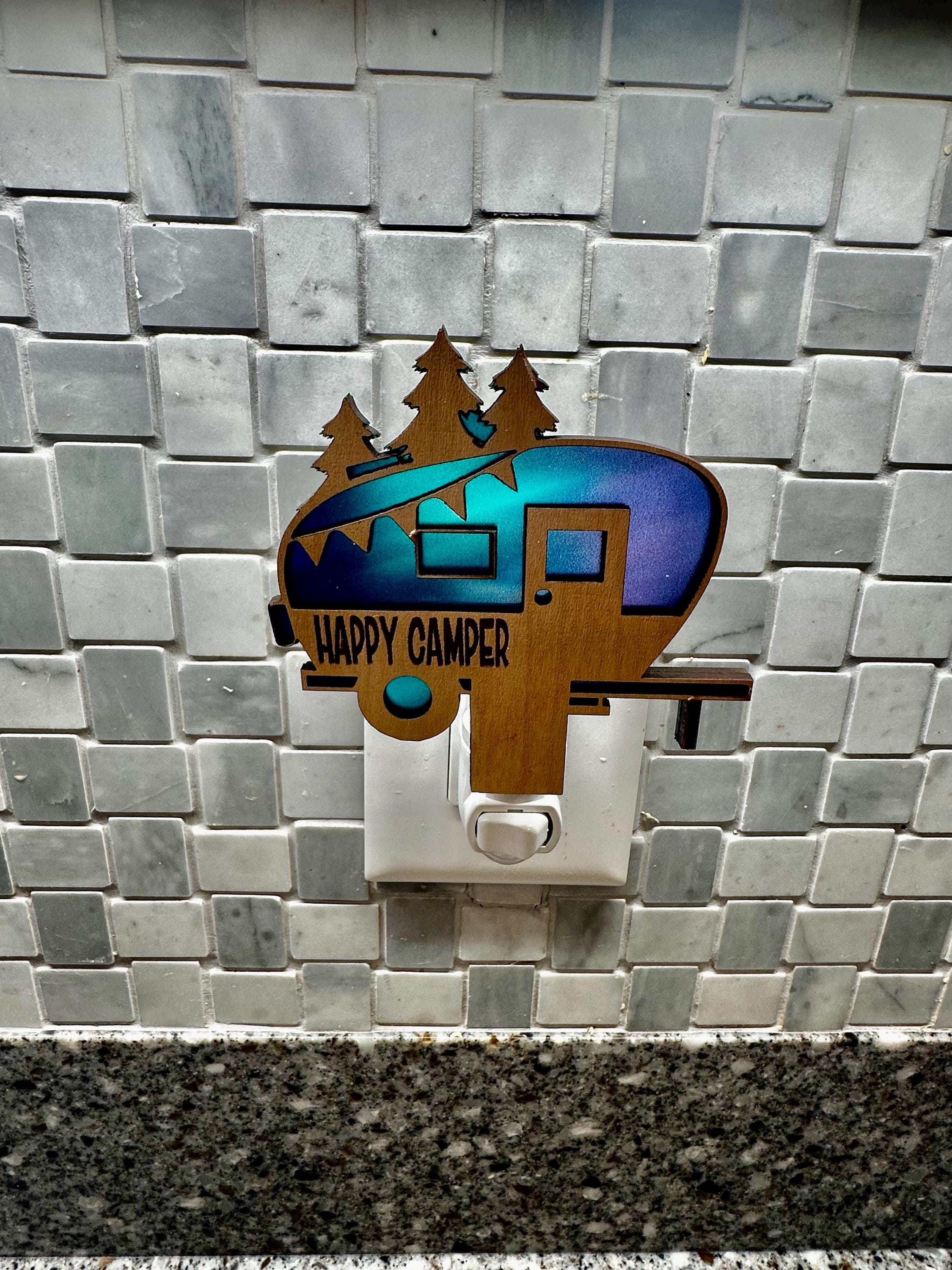 Camper Night Light Laser Digital File SVG - Etsy