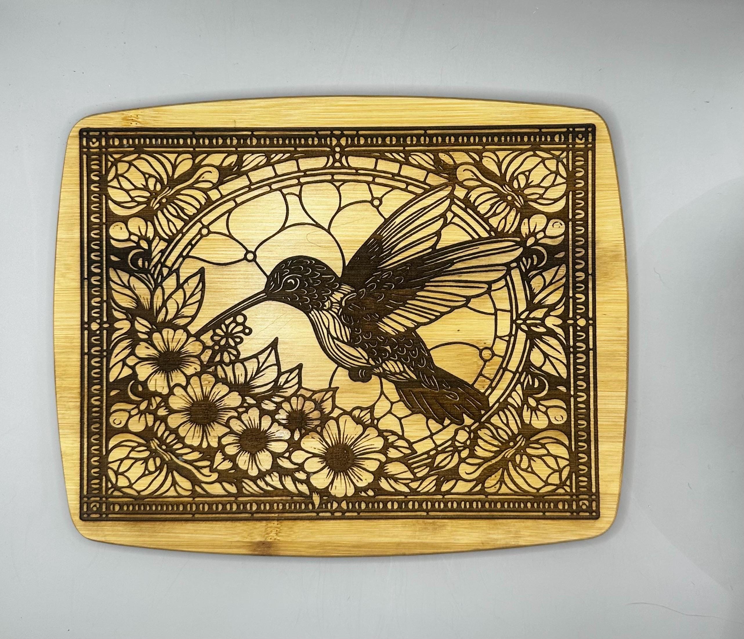 Hummingbird Cutting Board - Etsy